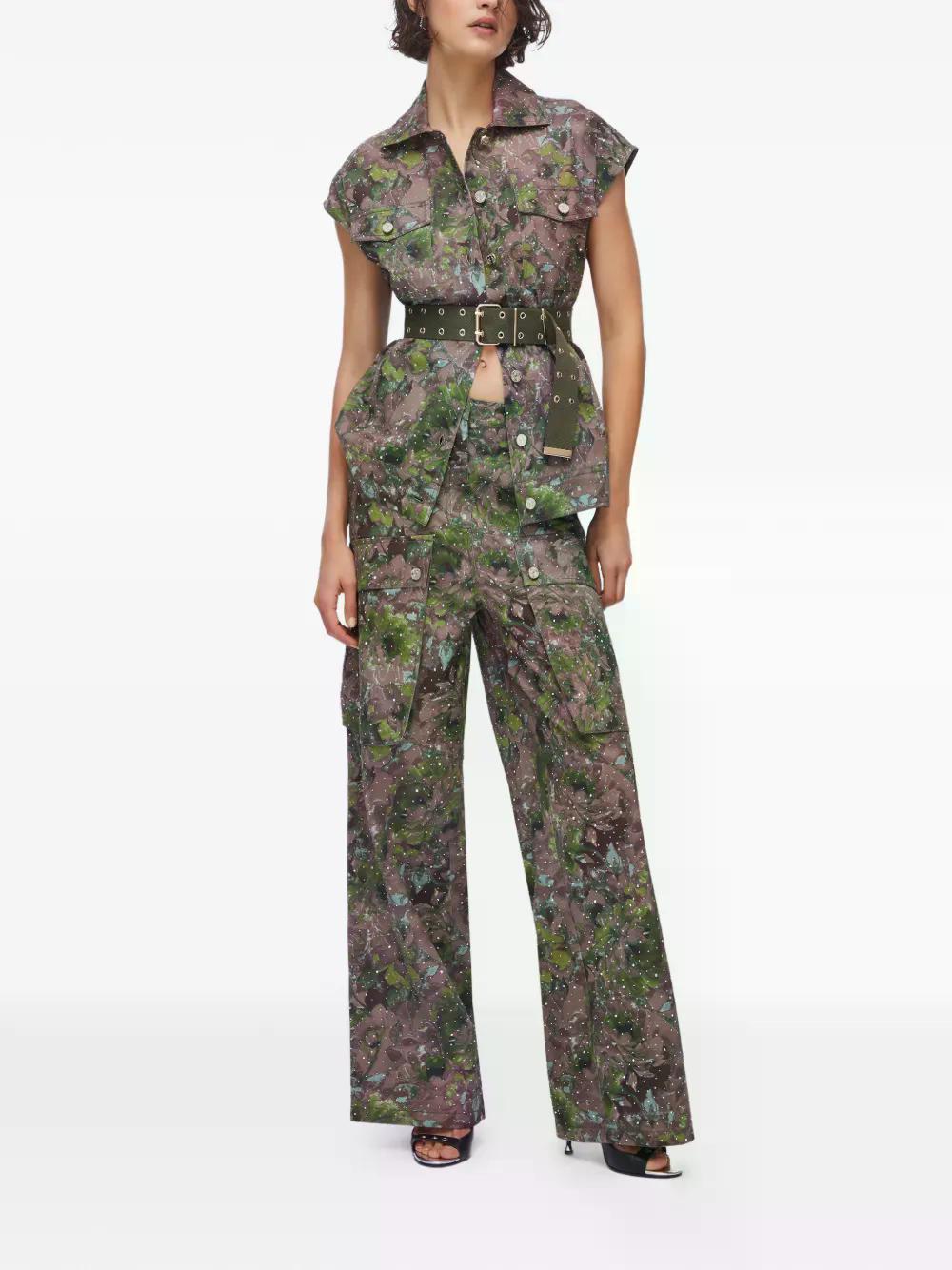 LIU JO Printed Buttoned Vest