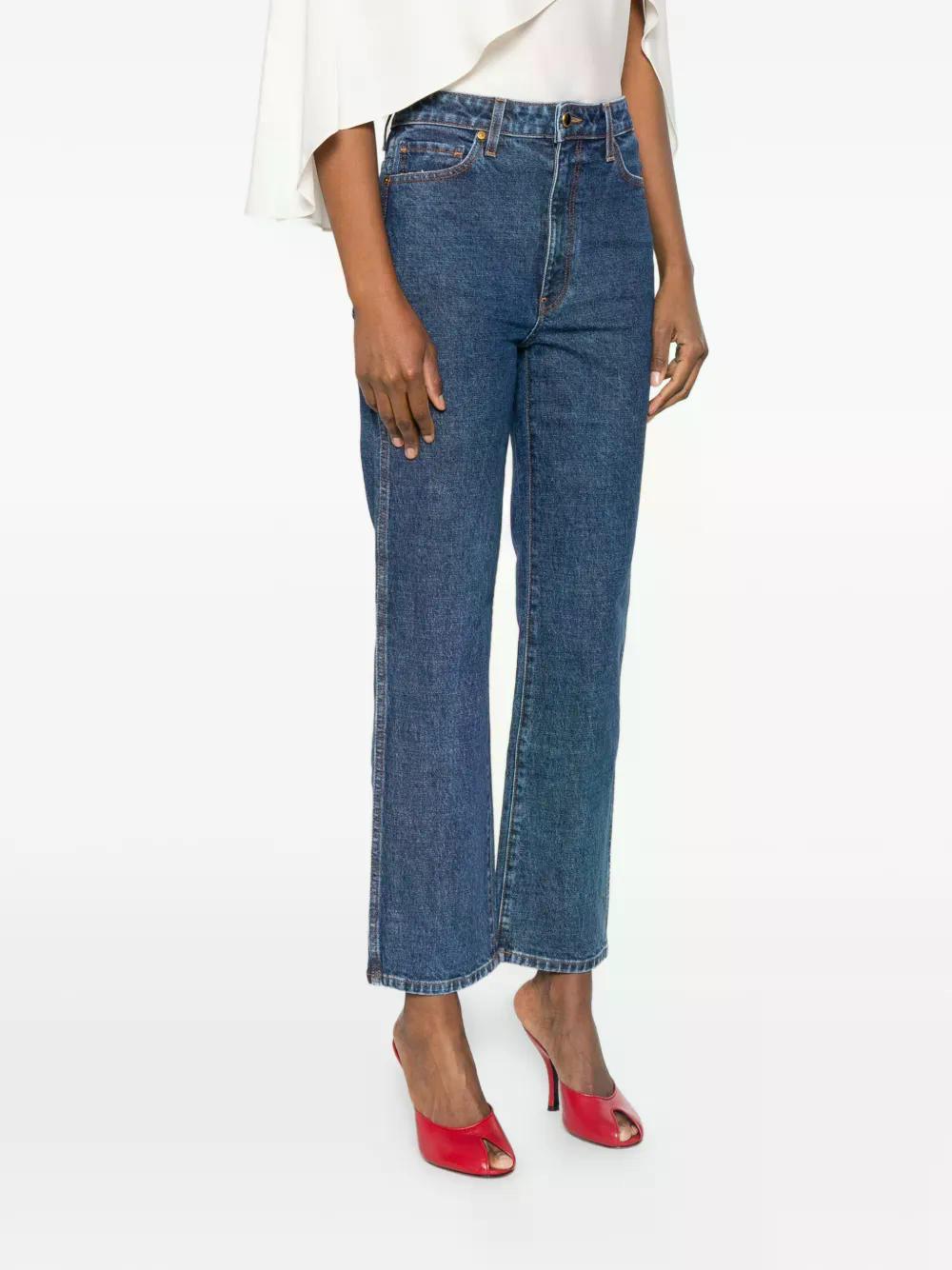 KHAITE Abigail Seam Jeans