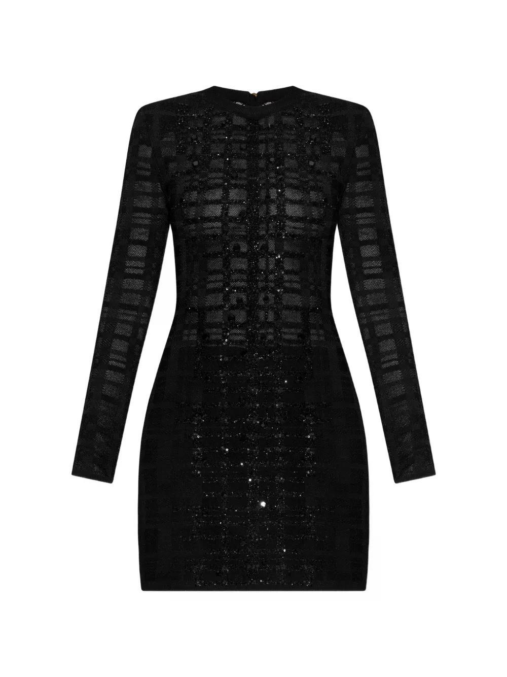 balmain beaded mini dress Balmain x H&M Beaded Dress! Last One!