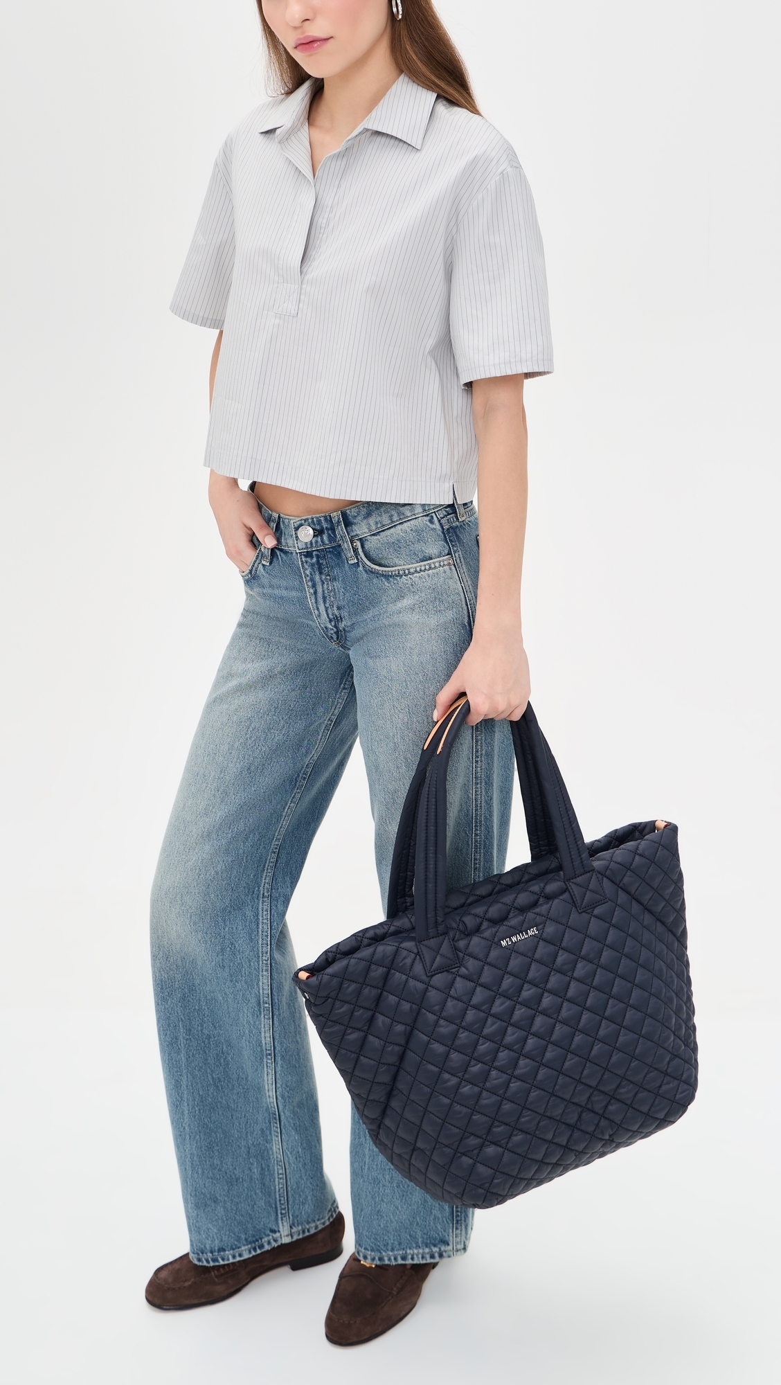 MZ WALLACE Medium Metro Deluxe Tote Bag