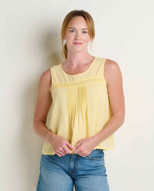 TOAD & CO Toad & Co Manzana Pintuck Tank