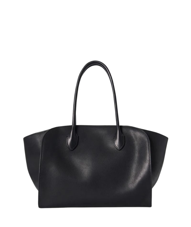 The Row Marlo 12 Bag - Black | Editorialist