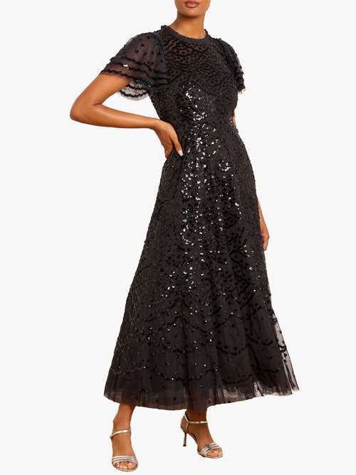 NEEDLE & THREAD Deco Dot Ankle Gown