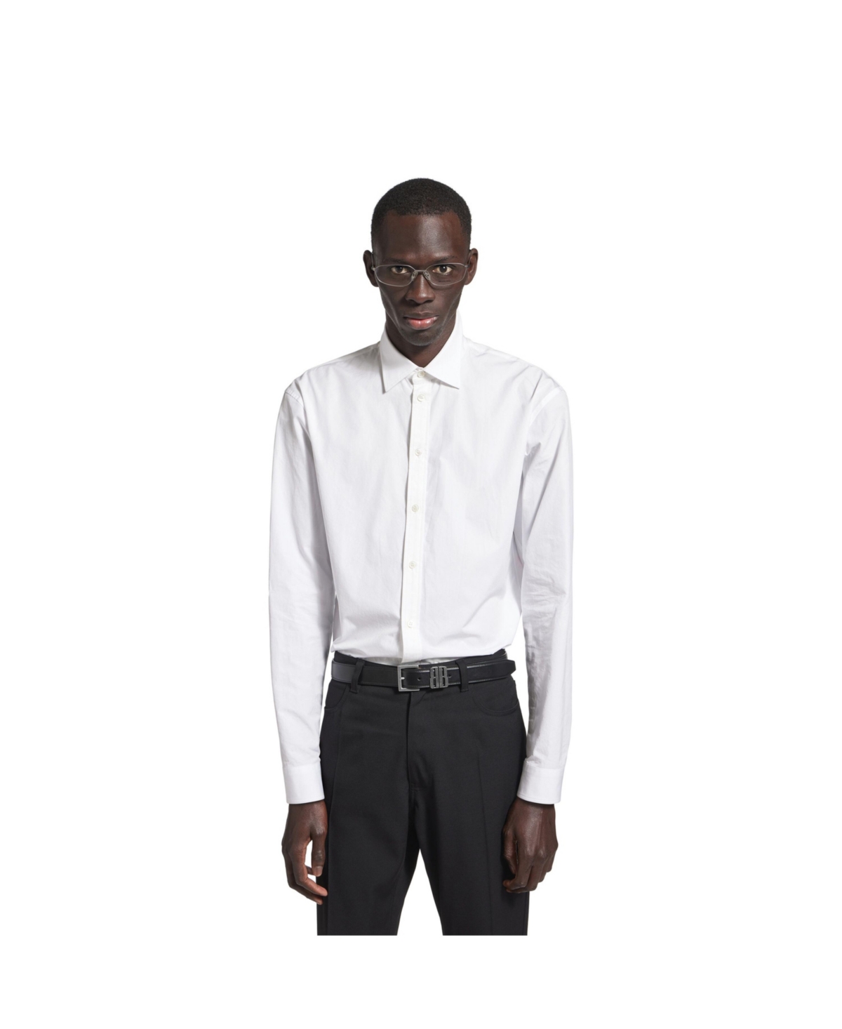 BALENCIAGA Balenciaga BB Editor Leather Belt