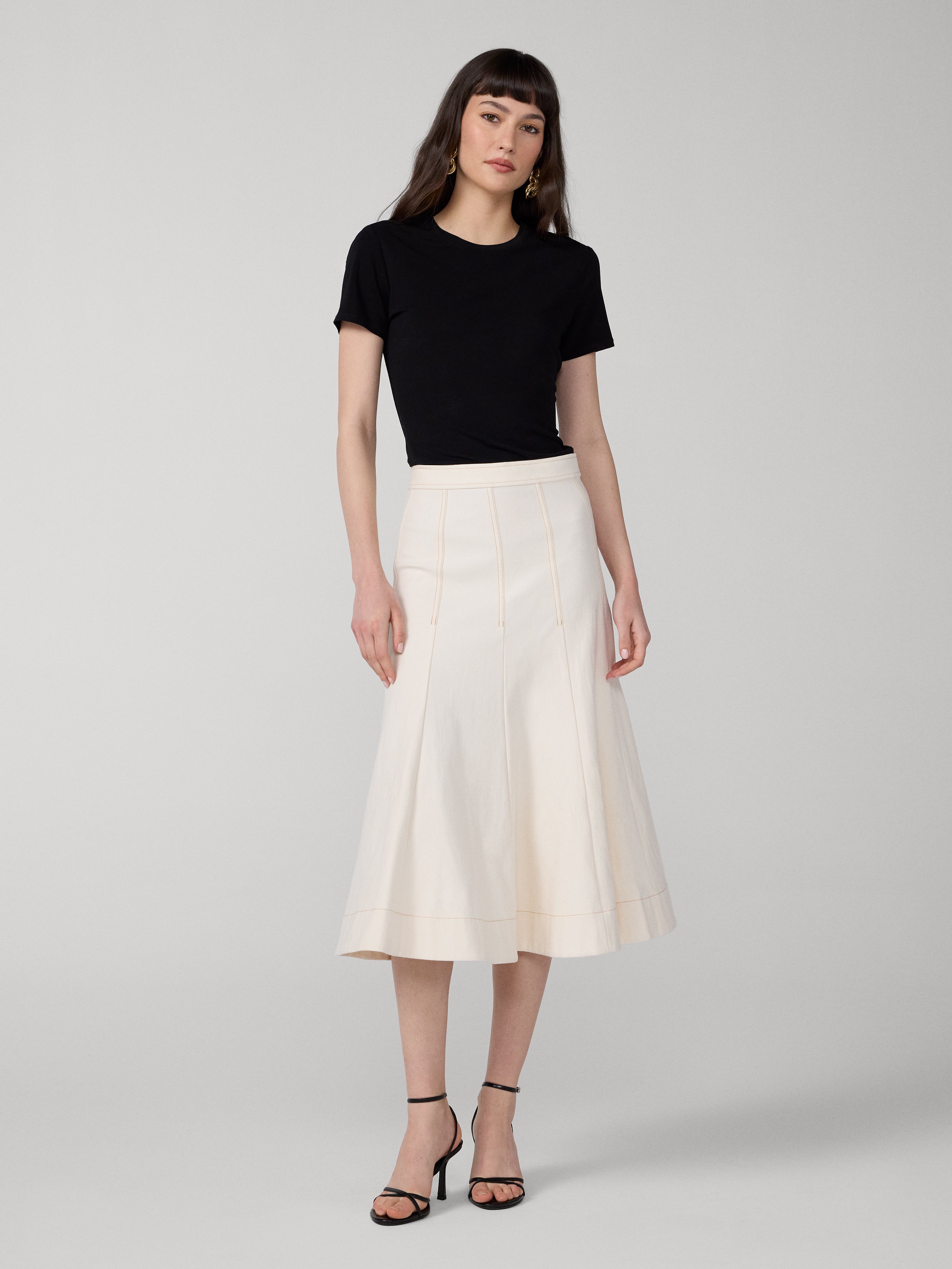 DIANE VON FURSTENBERG Brooke Pleated Skirt