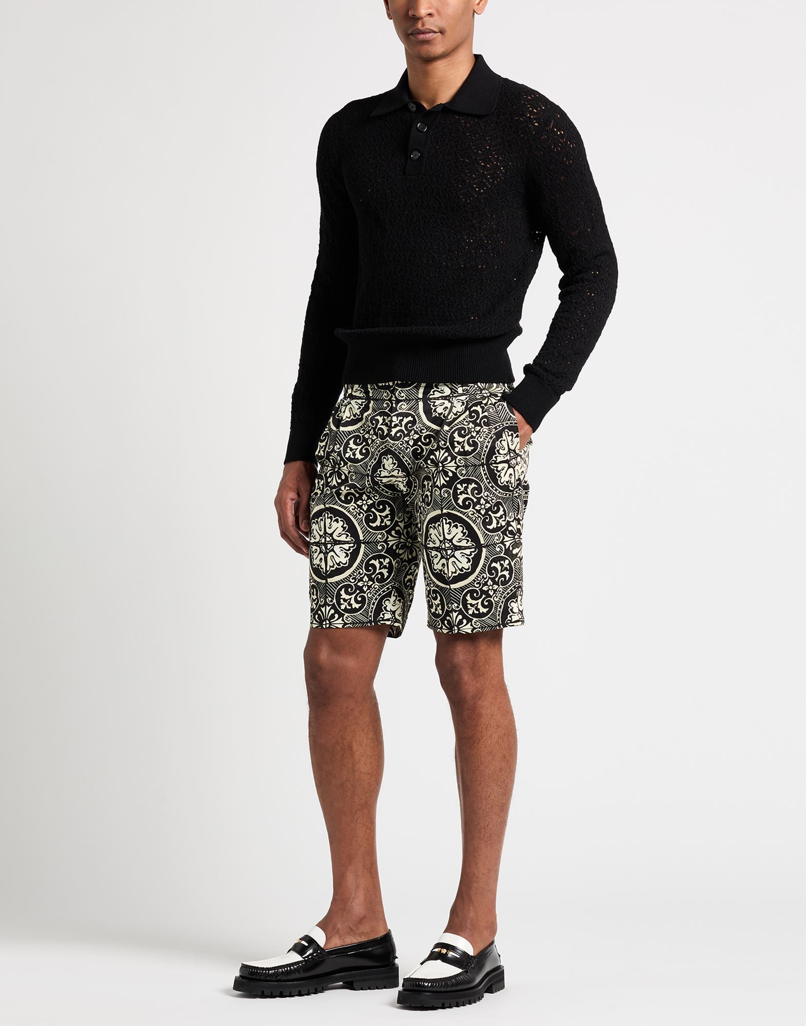DOLCE & GABBANA Cotton-Elastane Bermuda Shorts