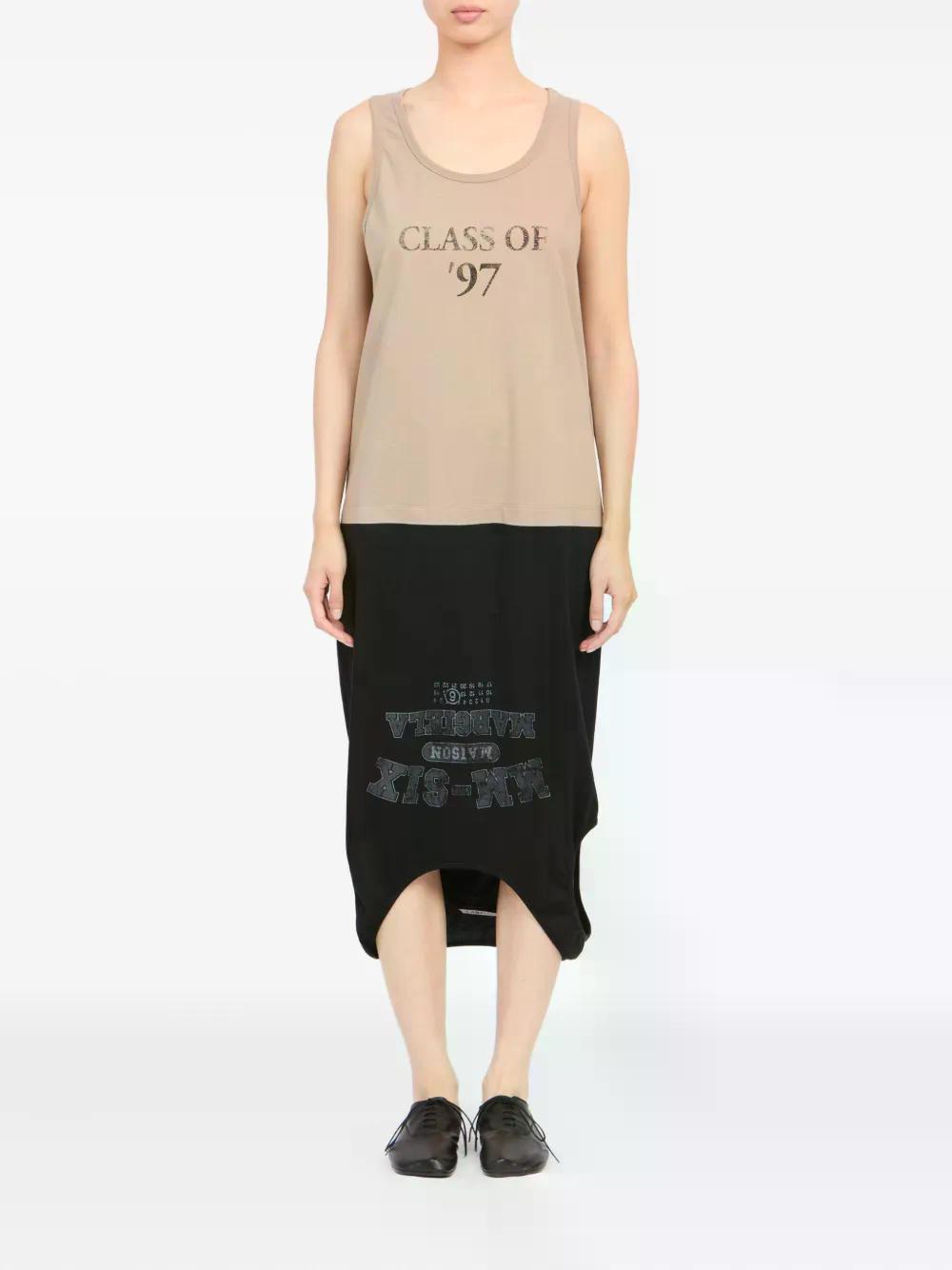 MAISON MARGIELA Cut-Out Midi Dress