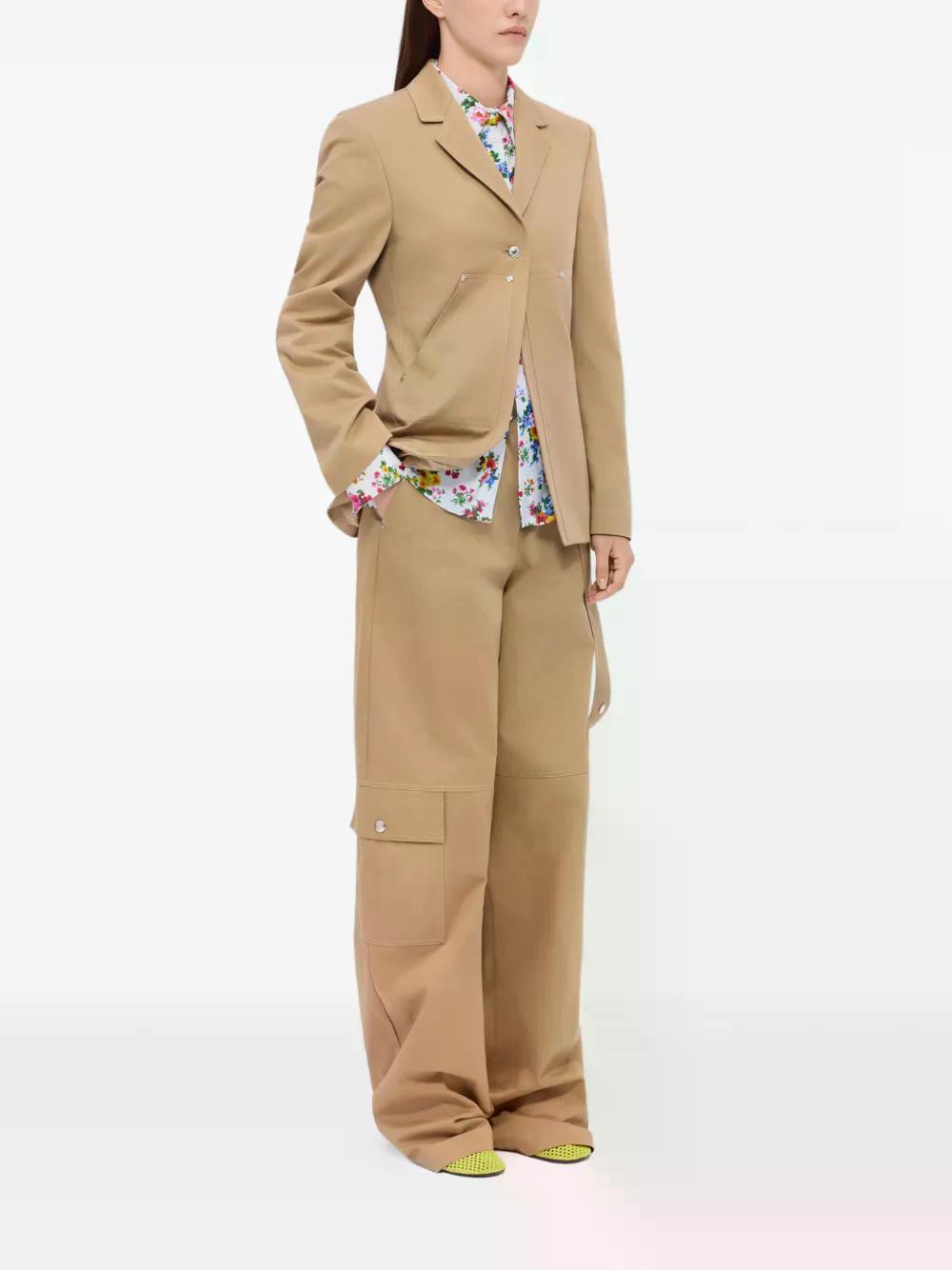 MSGM Floral-Pattern Shirt