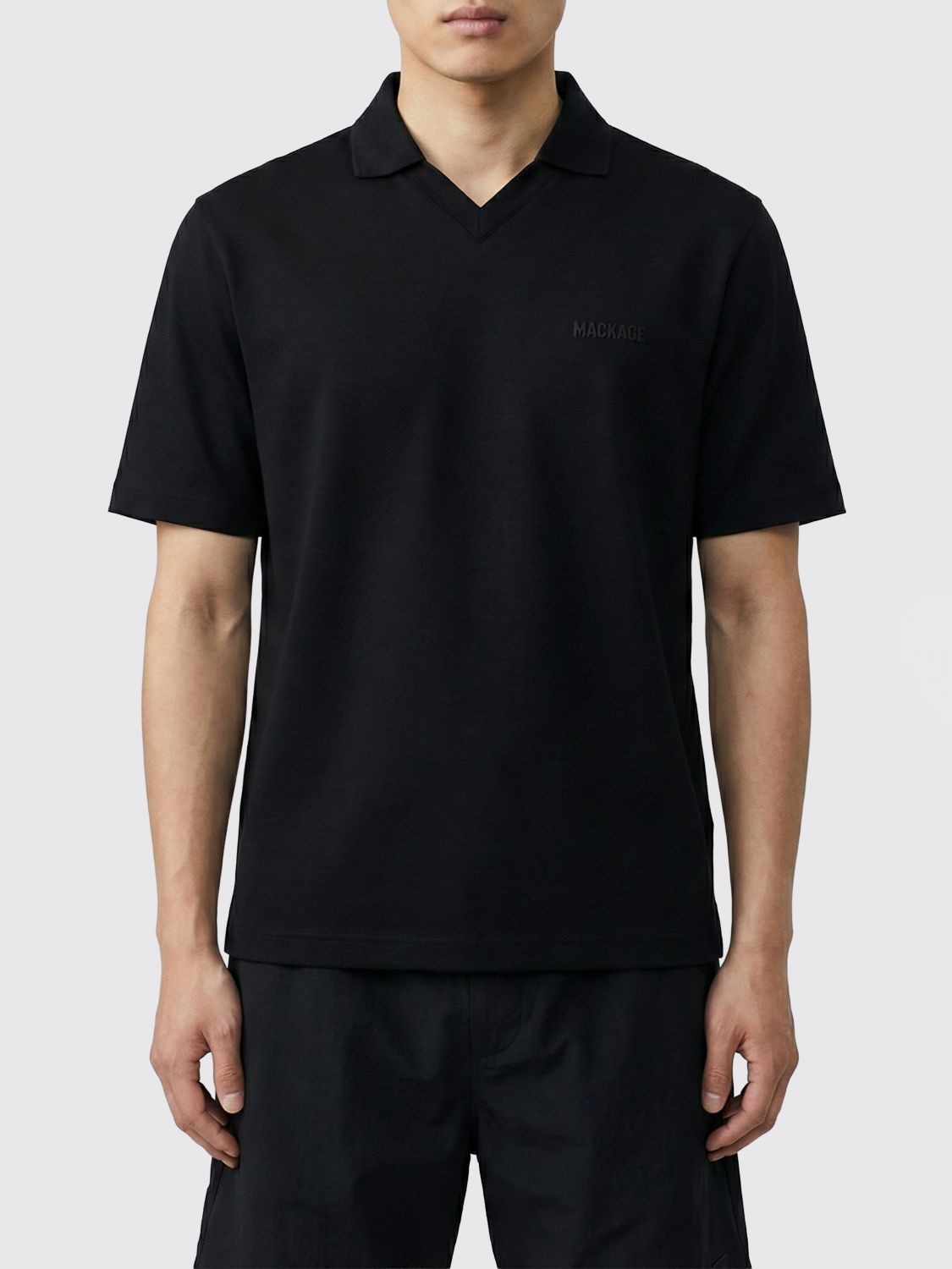 MACKAGE cotton polo shirt
