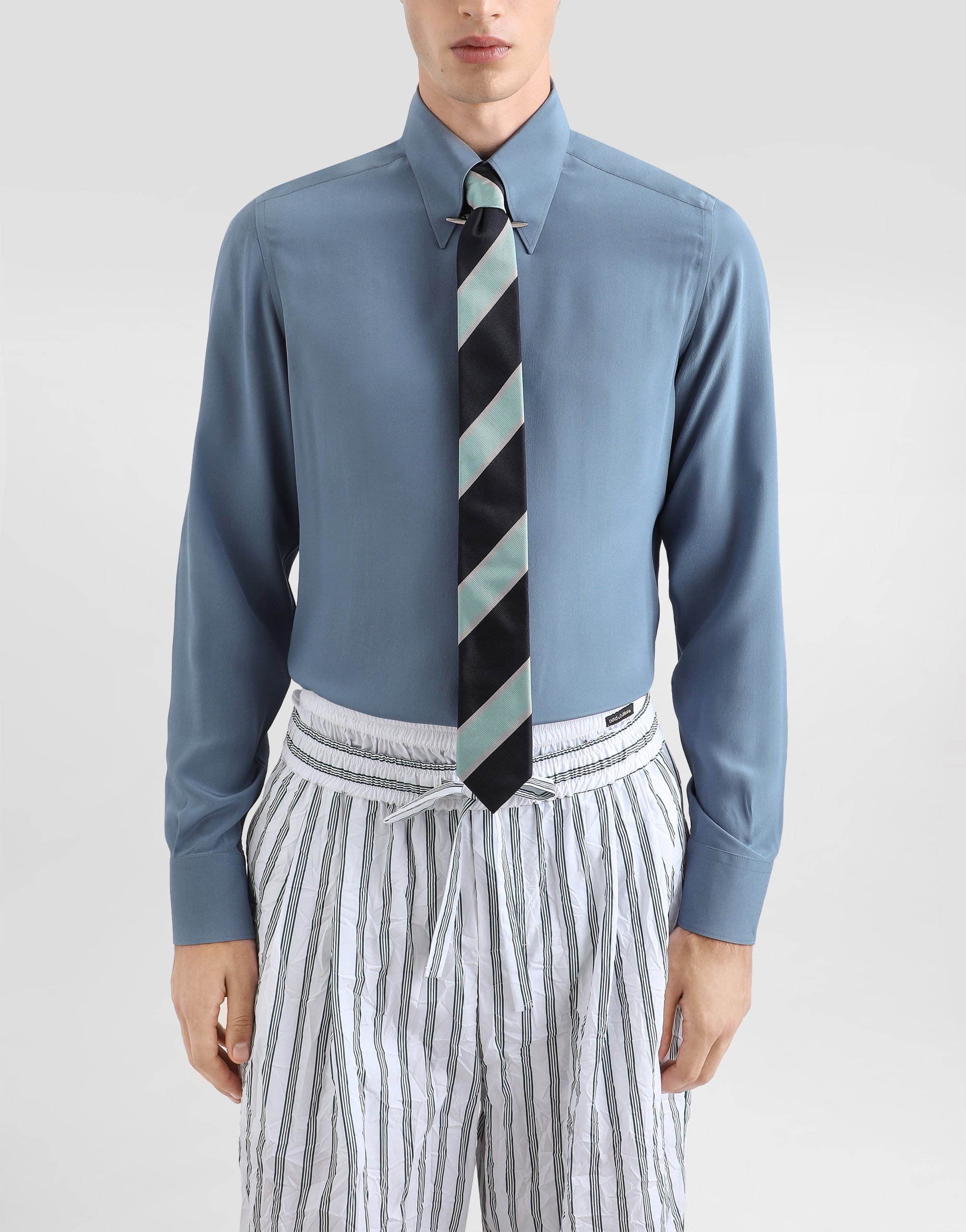 DOLCE & GABBANA Jacquard Martini Tie