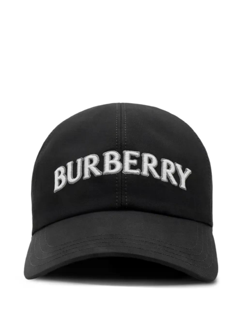 Burberry Horseferry Logo Baseball Cap - Black | Editorialist
