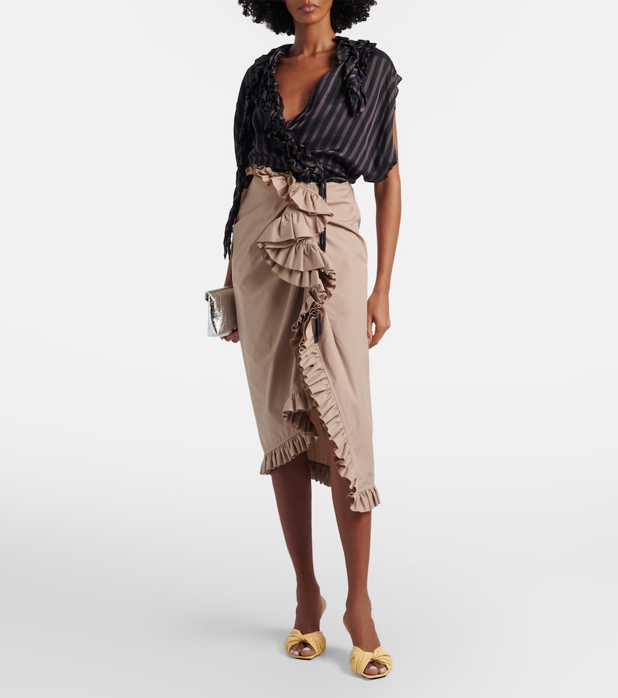 JIMMY CHOO Skye Twist Leather Mules