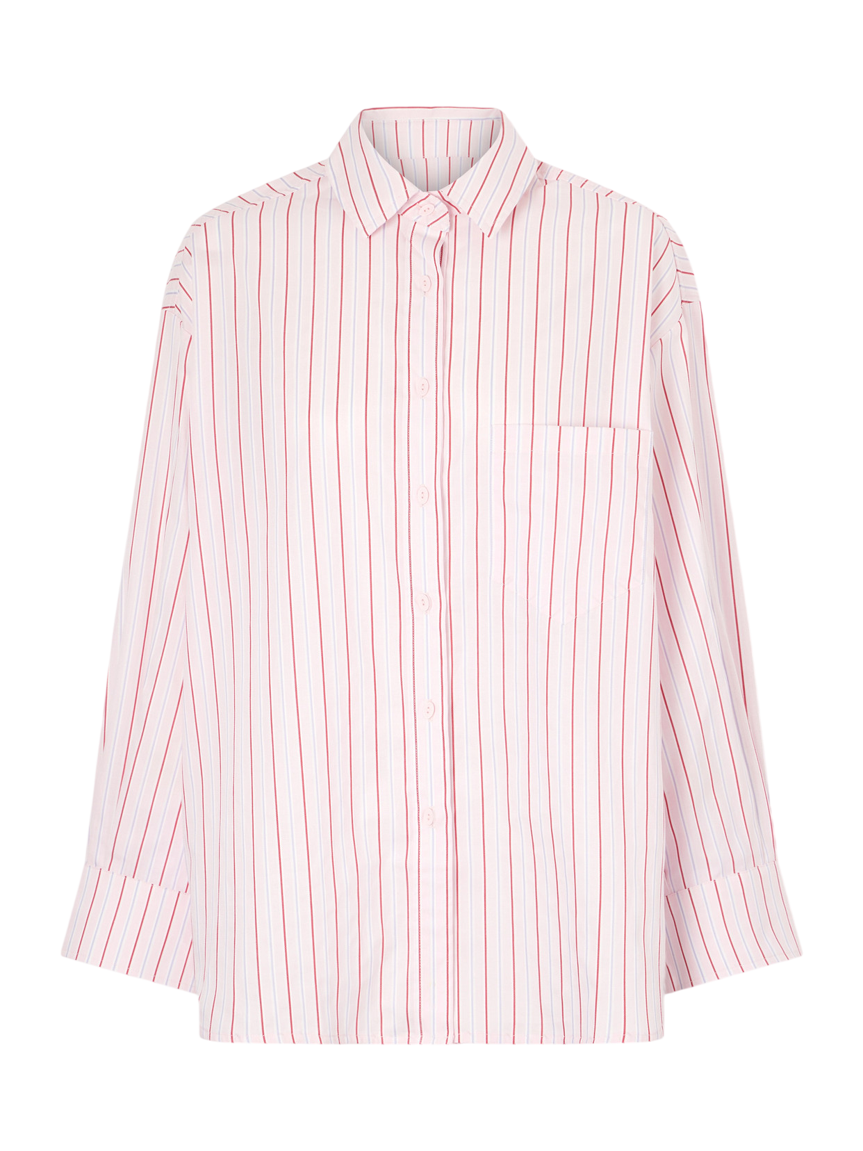 DRIES VAN NOTEN Dries Van Noten Pomy Bis Striped Cotton Shorts