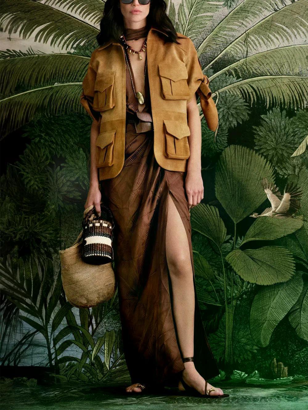JOHANNA ORTIZ Printed Maxi Dress