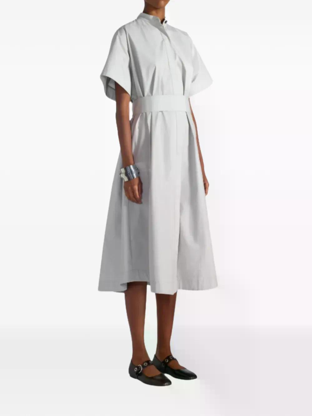 LIVIANA CONTI Aveline Tie-Waist Midi Dress
