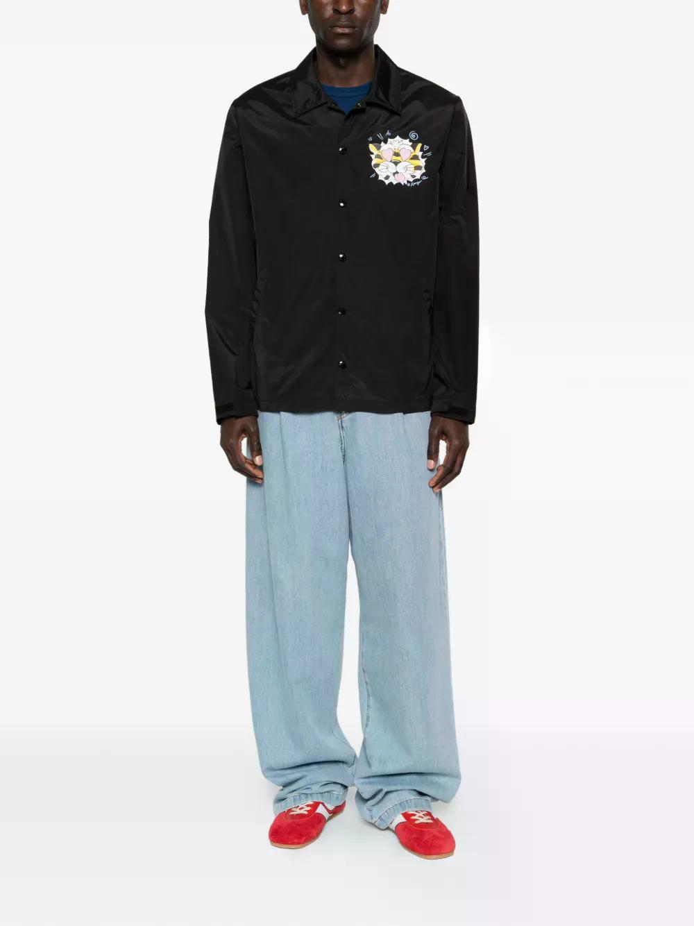 KENZO Buttoned Shirt Jacket