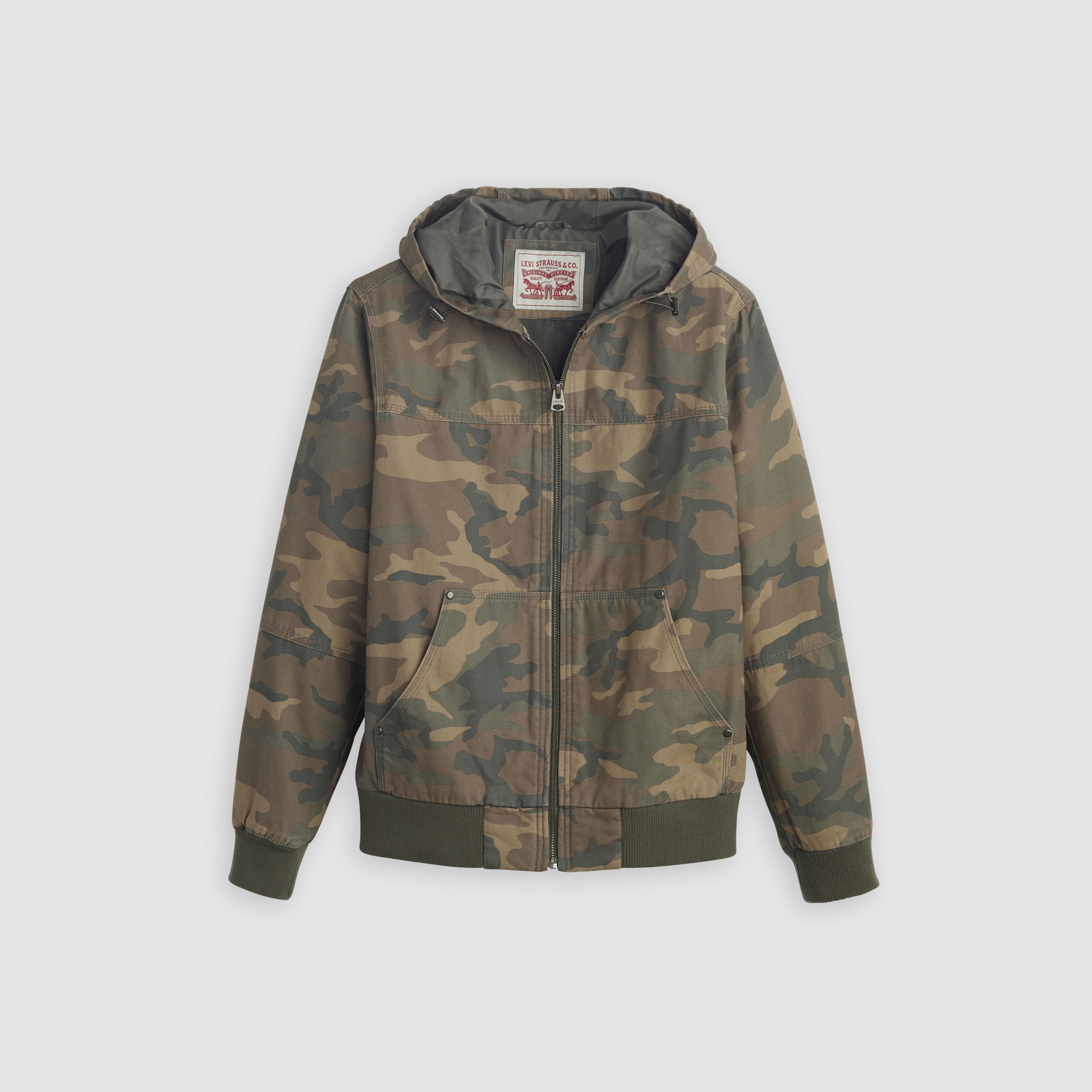 Palace Hardware Hooded Workwear Jacket - Black | Editorialist