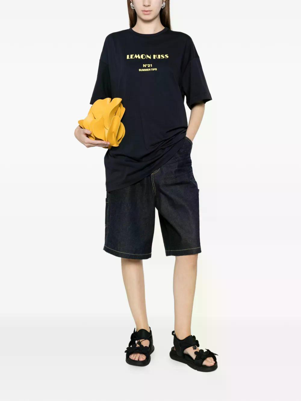 N°21 Short-Sleeve Printed T-Shirt