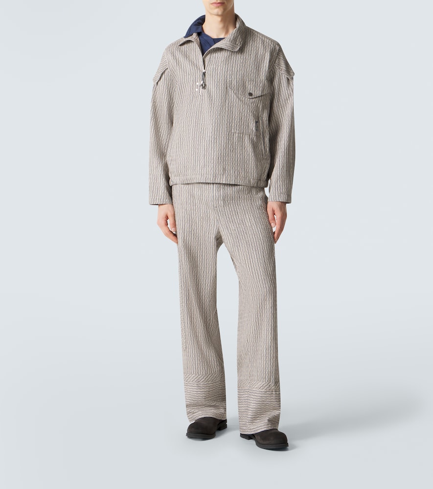 KIKO KOSTADINOV Farkas Cotton and Linen-Blend Jacket