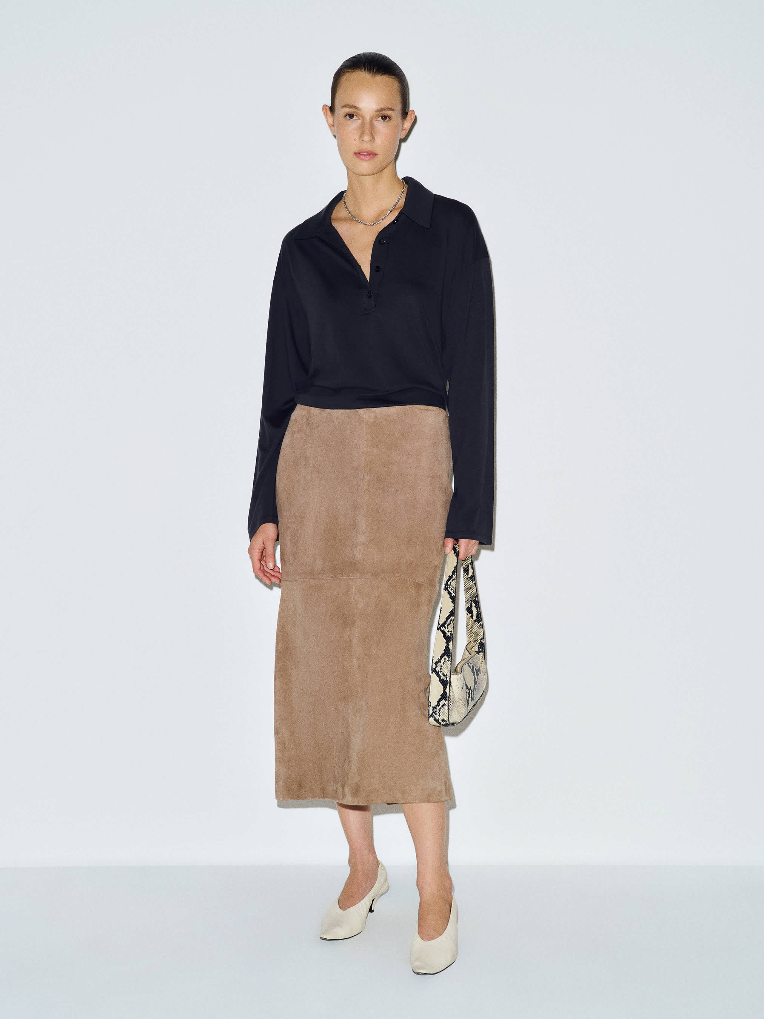 REFORMATION Reformation Mellen Polo Knit Top