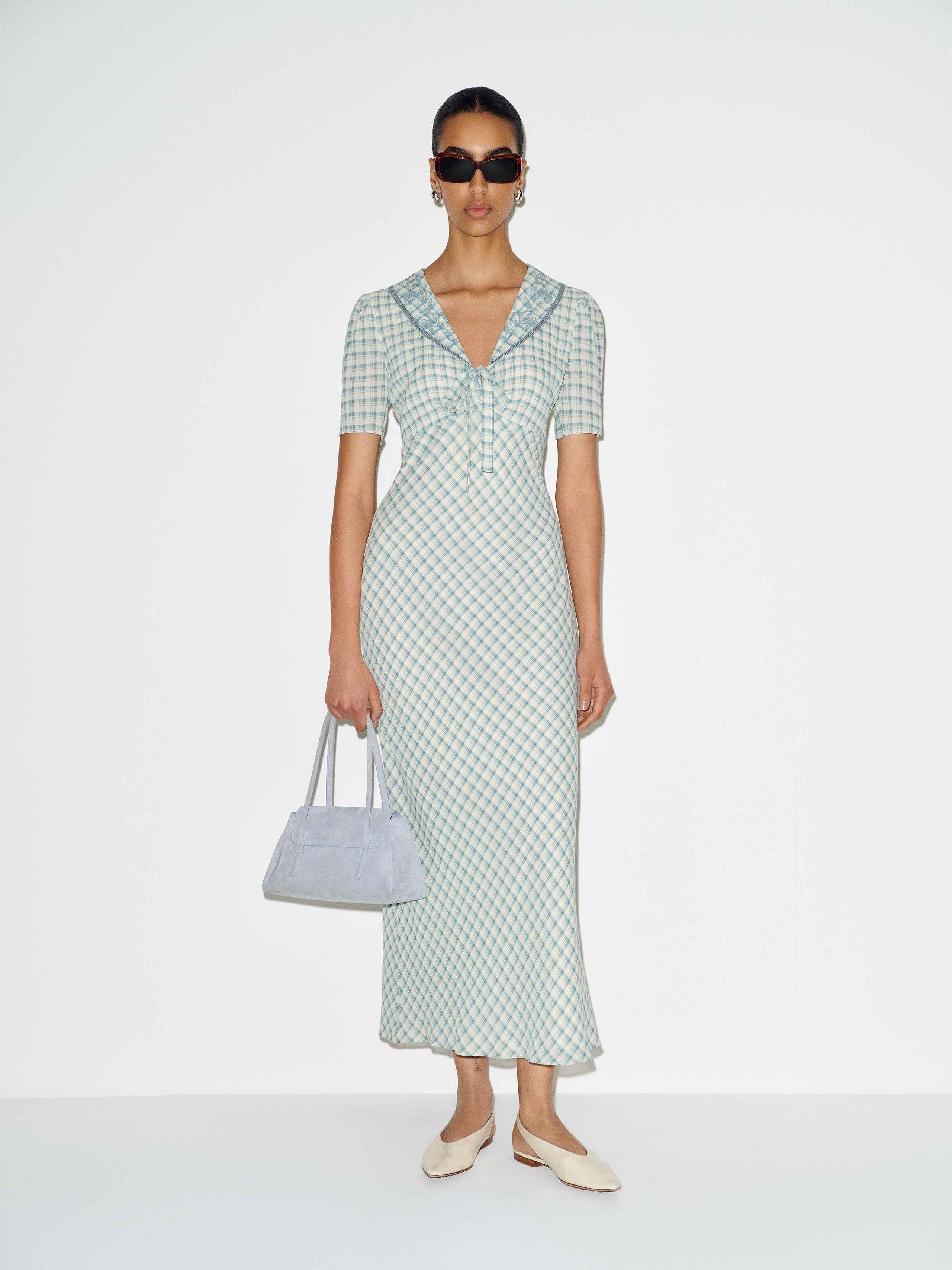 knit white midi dress Soft Spaces Beige Sleeveless Knit Bodice Midi Dress