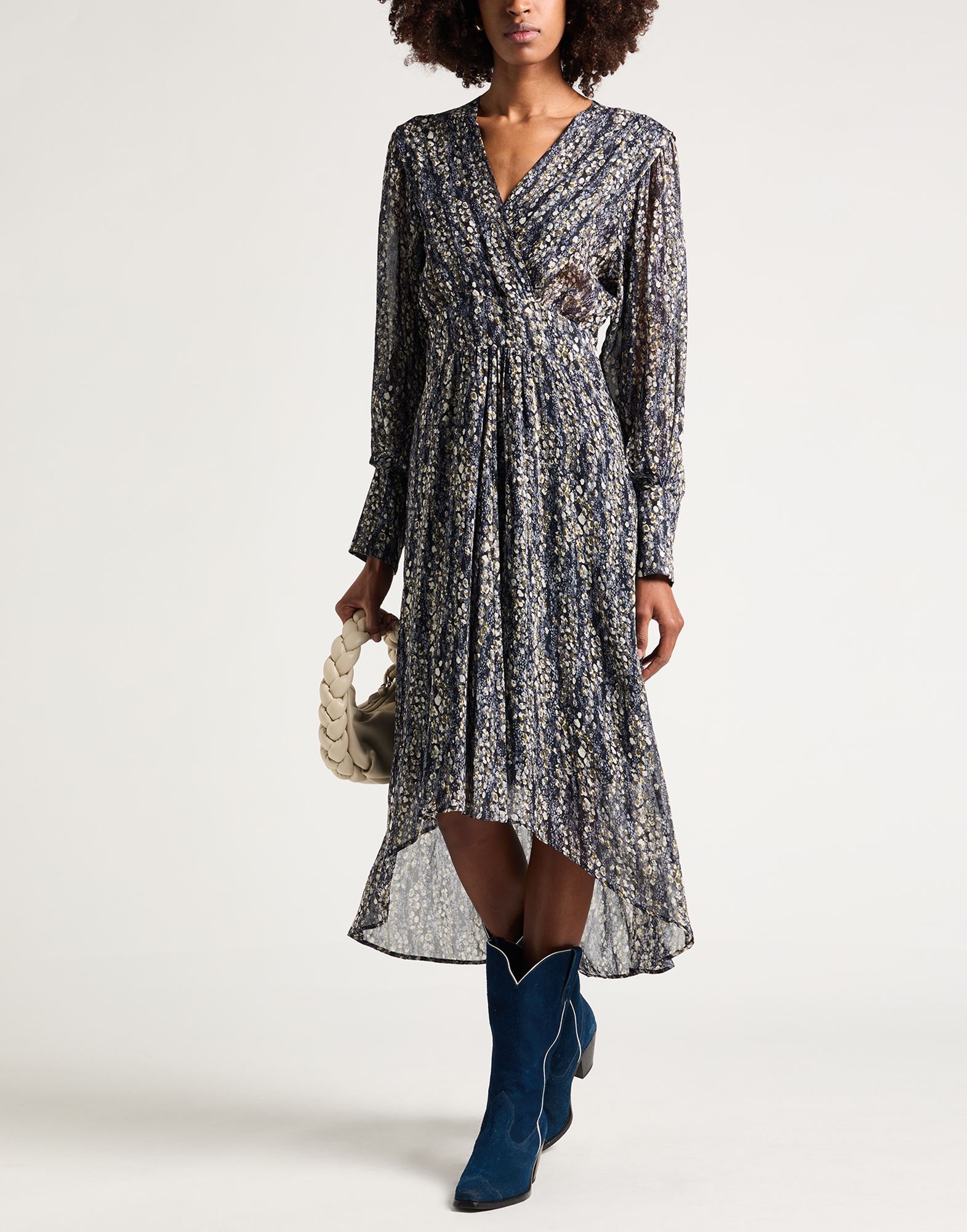 DONDUP DONDUP Maxi Asymmetric Dress