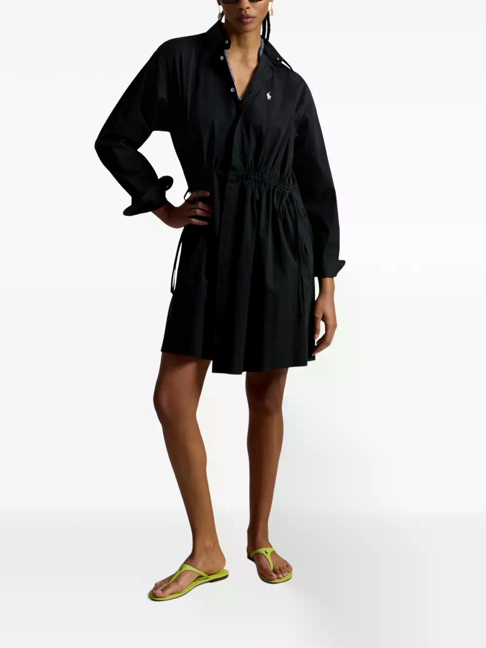 POLO RALPH LAUREN Mini Long-Sleeve Shirt Dress