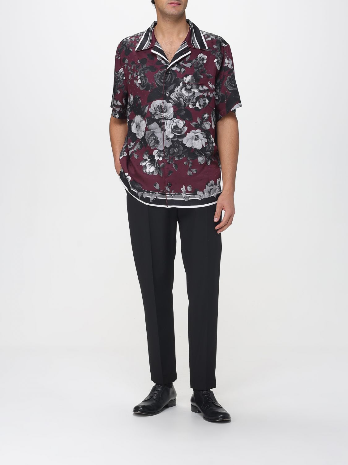 DOLCE & GABBANA Dolce & Gabbana Slim Fit Virgin Wool Trousers