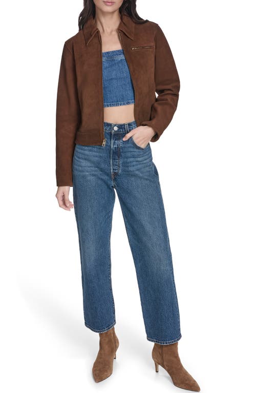 LEVI'S Leather Zip Jacket