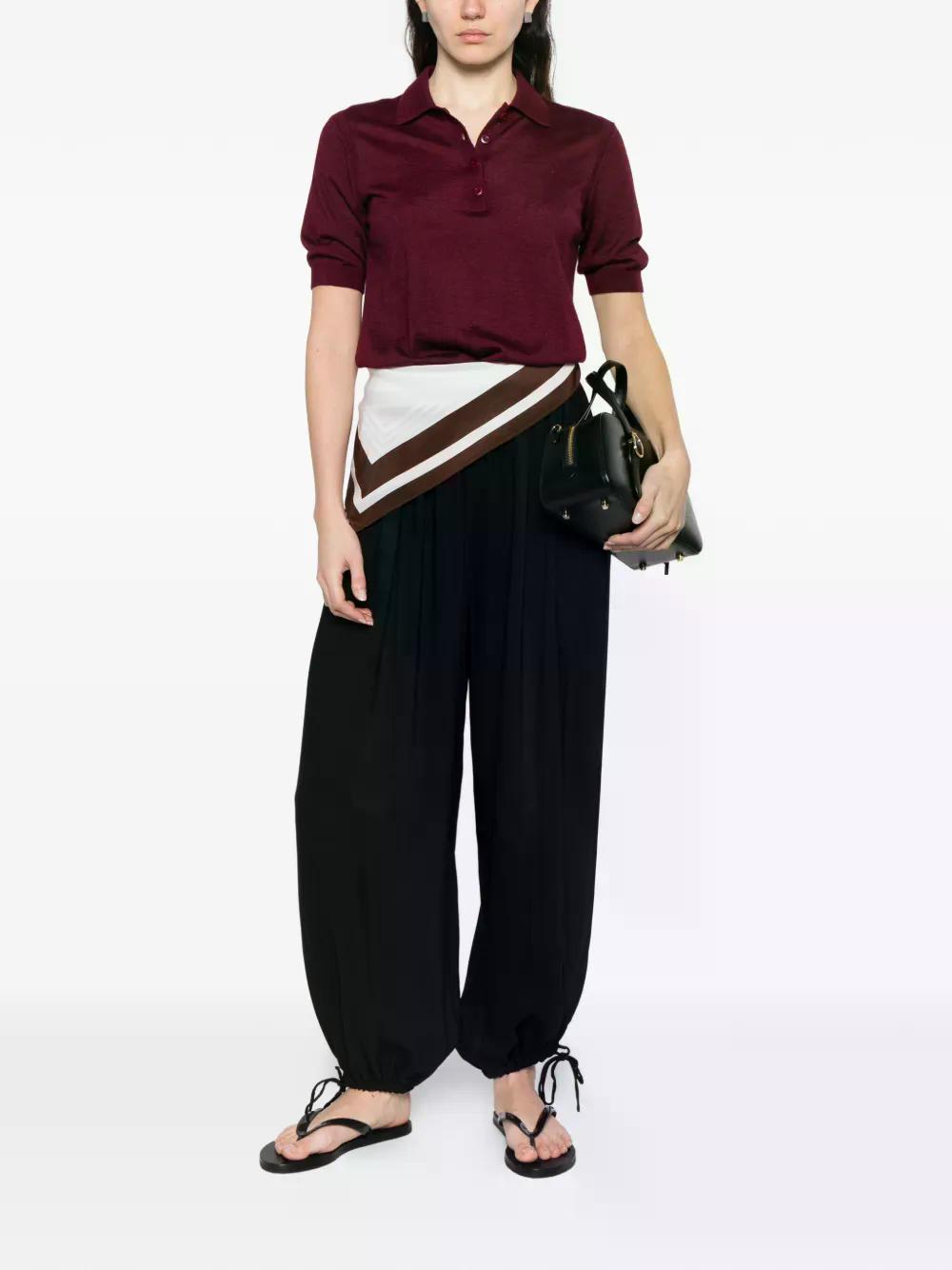 ERIC BOMPARD Buttoned Short-Sleeve Polo