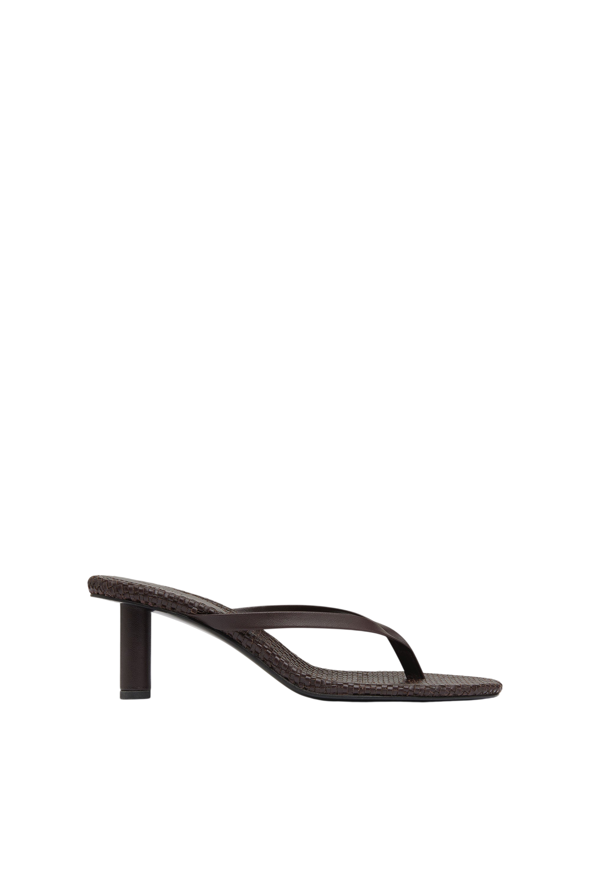 ST. AGNI St Agni Woven Thong Heel