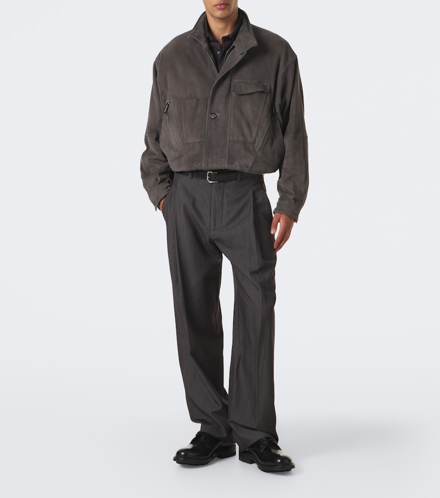 GIORGIO ARMANI Giorgio Armani Suede Jacket