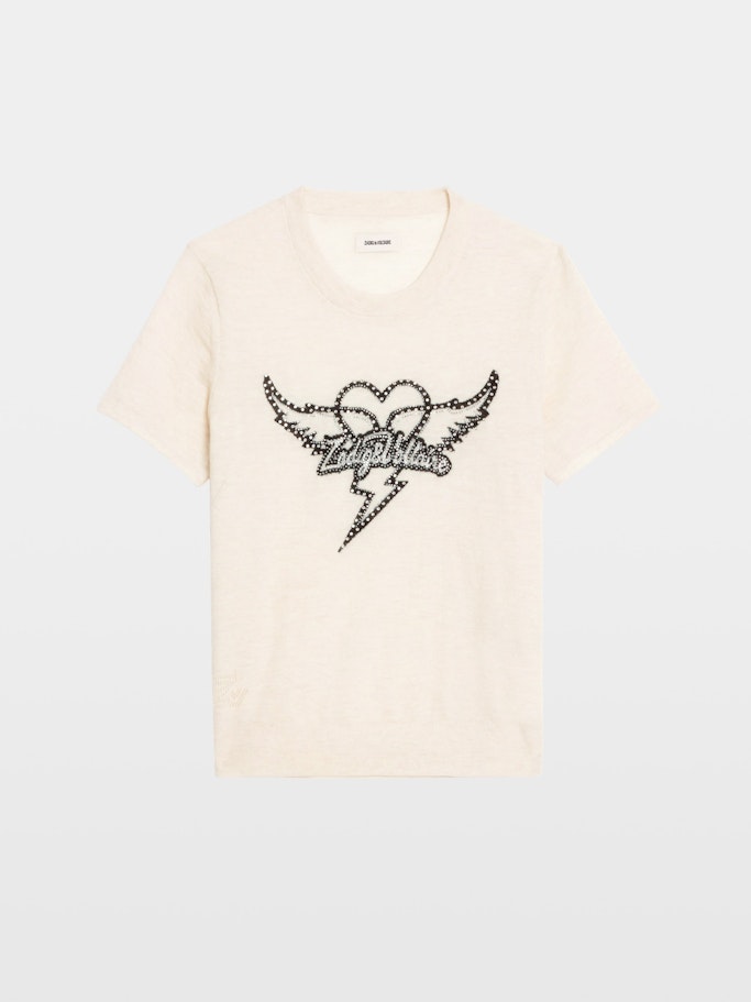 TOMMY HILFIGER faded-effect logo-patch jeans