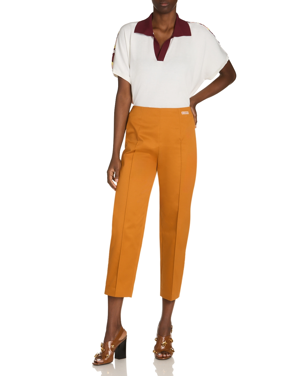 MARNI Straight Ankle Pants