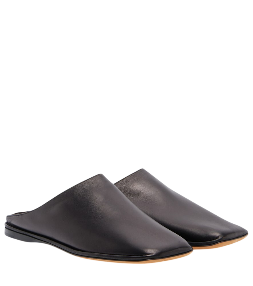 THE ROW Piper Leather Mules