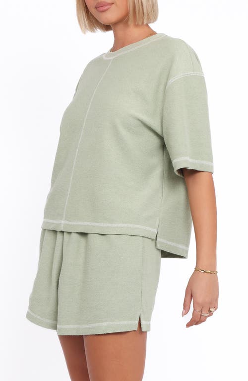PETAL & PUP Knit T-Shirt and Shorts Set
