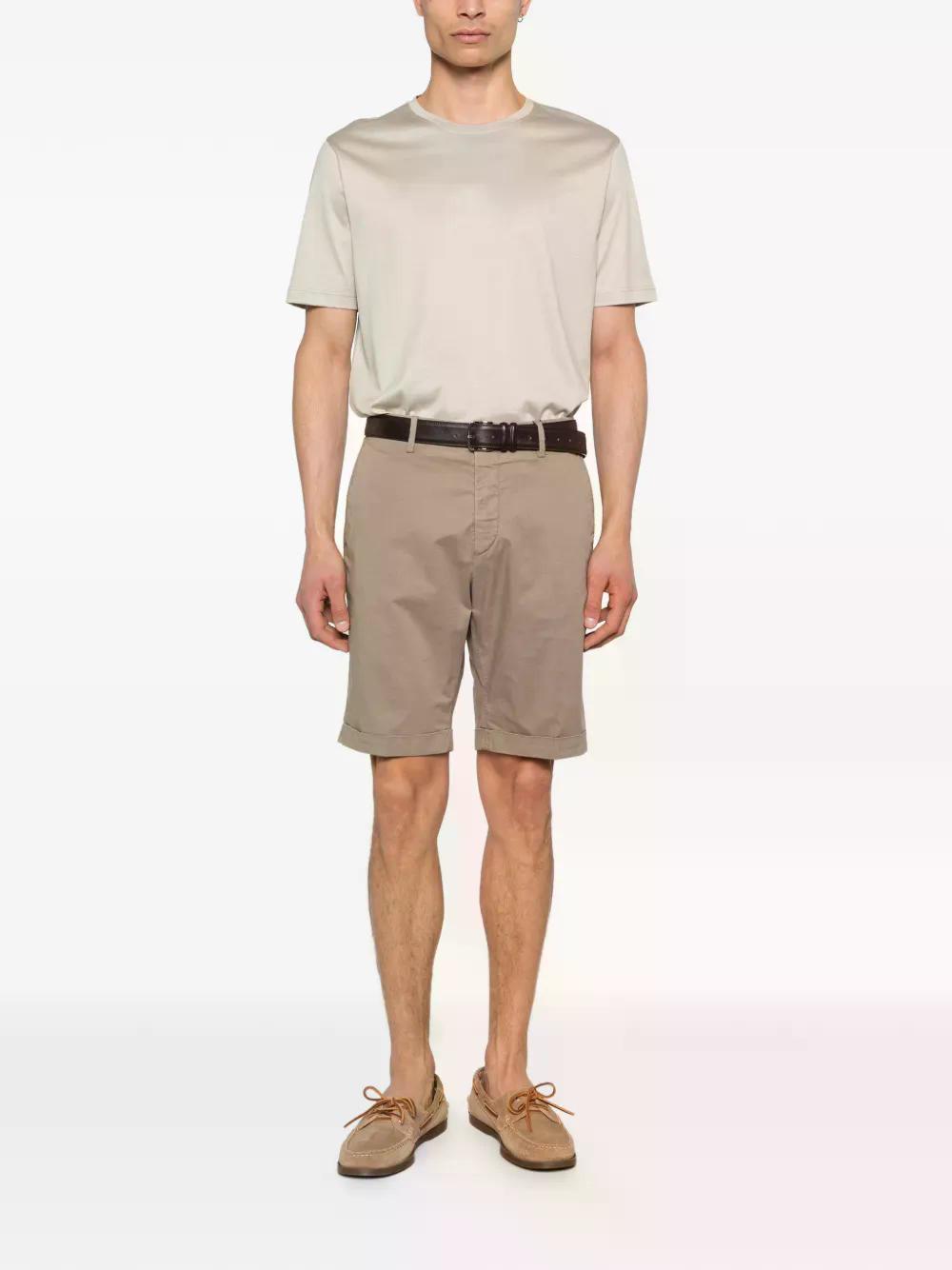 CORNELIANI Turned-Hem Shorts