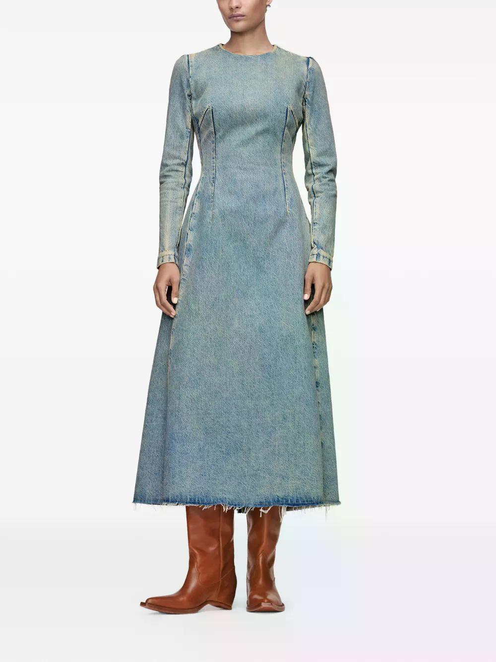 MAISON MARGIELA Maison Margiela Denim Midi Dress