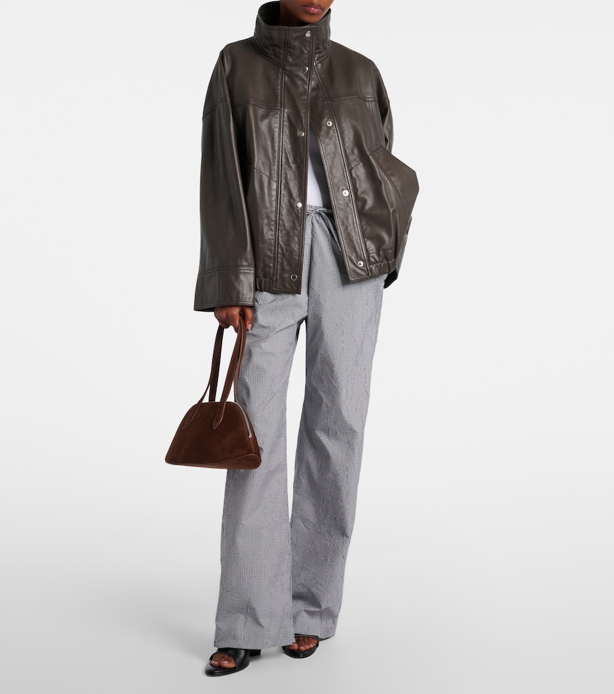 AESTHER EKME Cosmo Suede Bowling Bag
