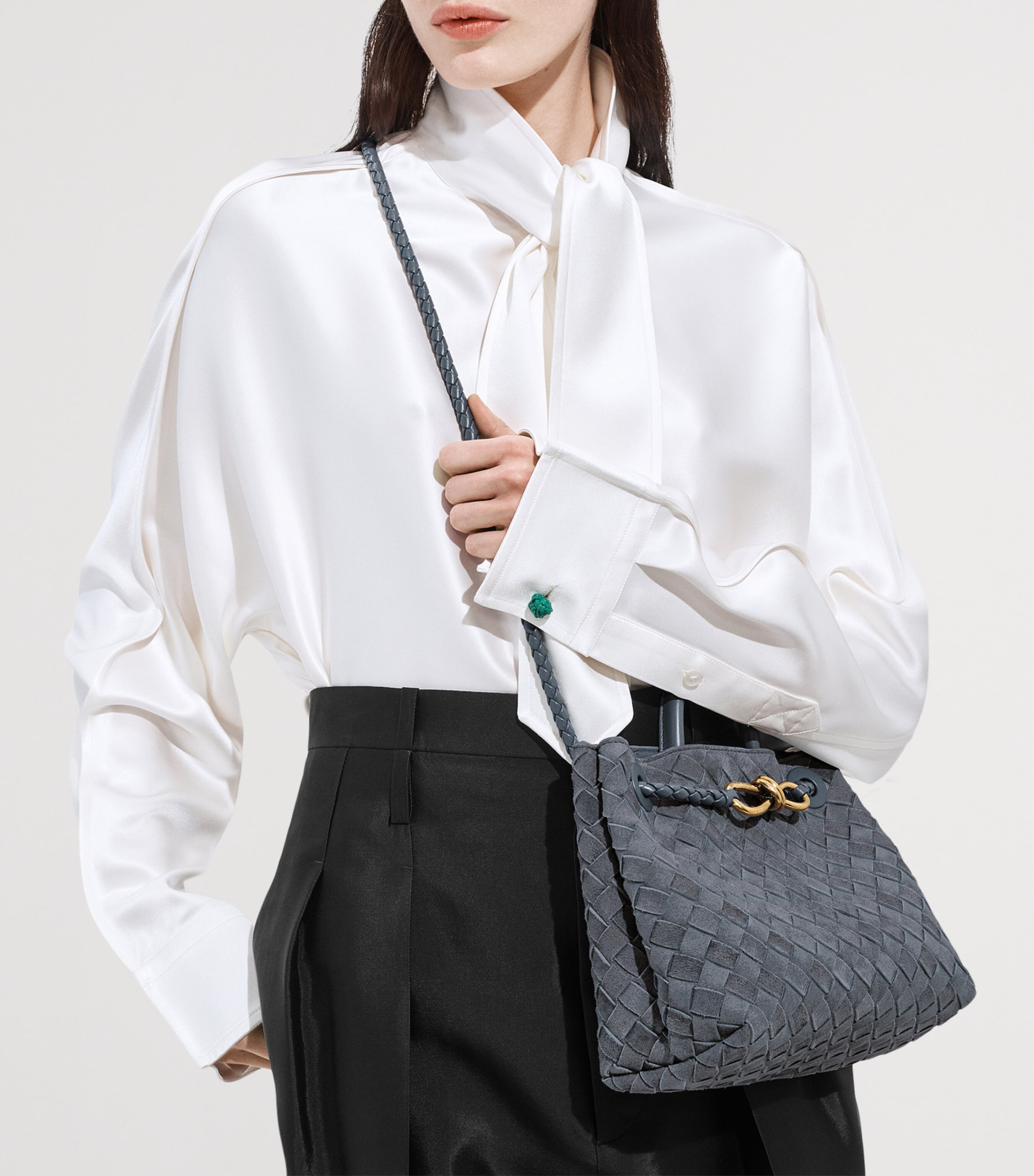 BOTTEGA VENETA Small Andiamo Top-Handle Bag
