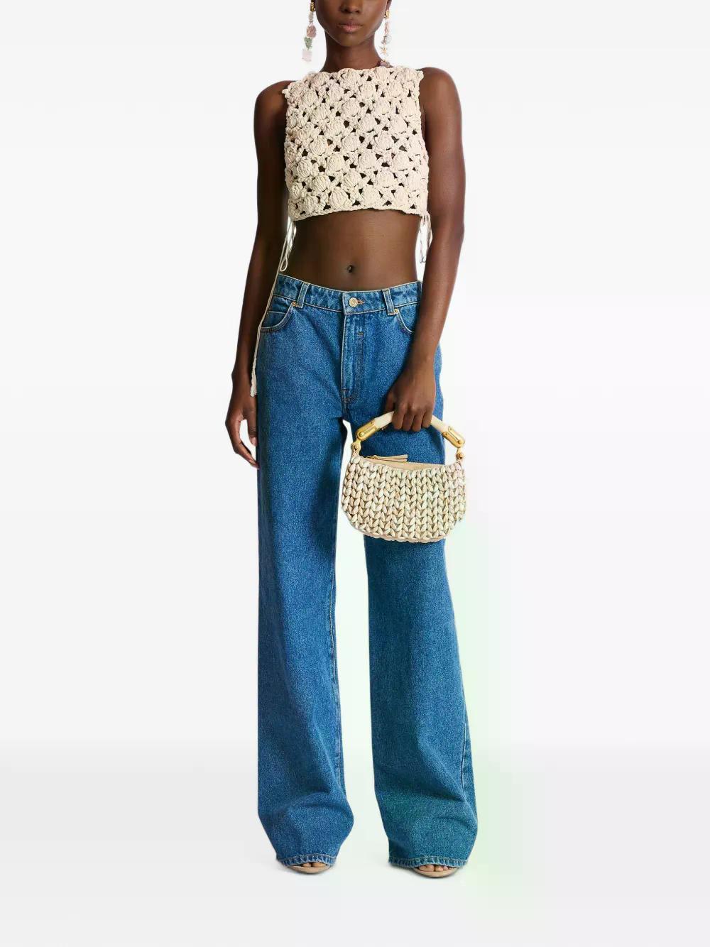 BALMAIN Tailored Wool Trousers