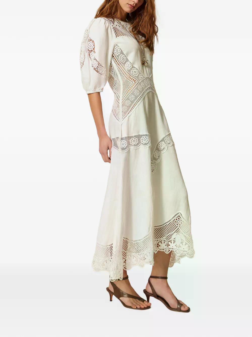 TWINSET Lace-Detail Dress