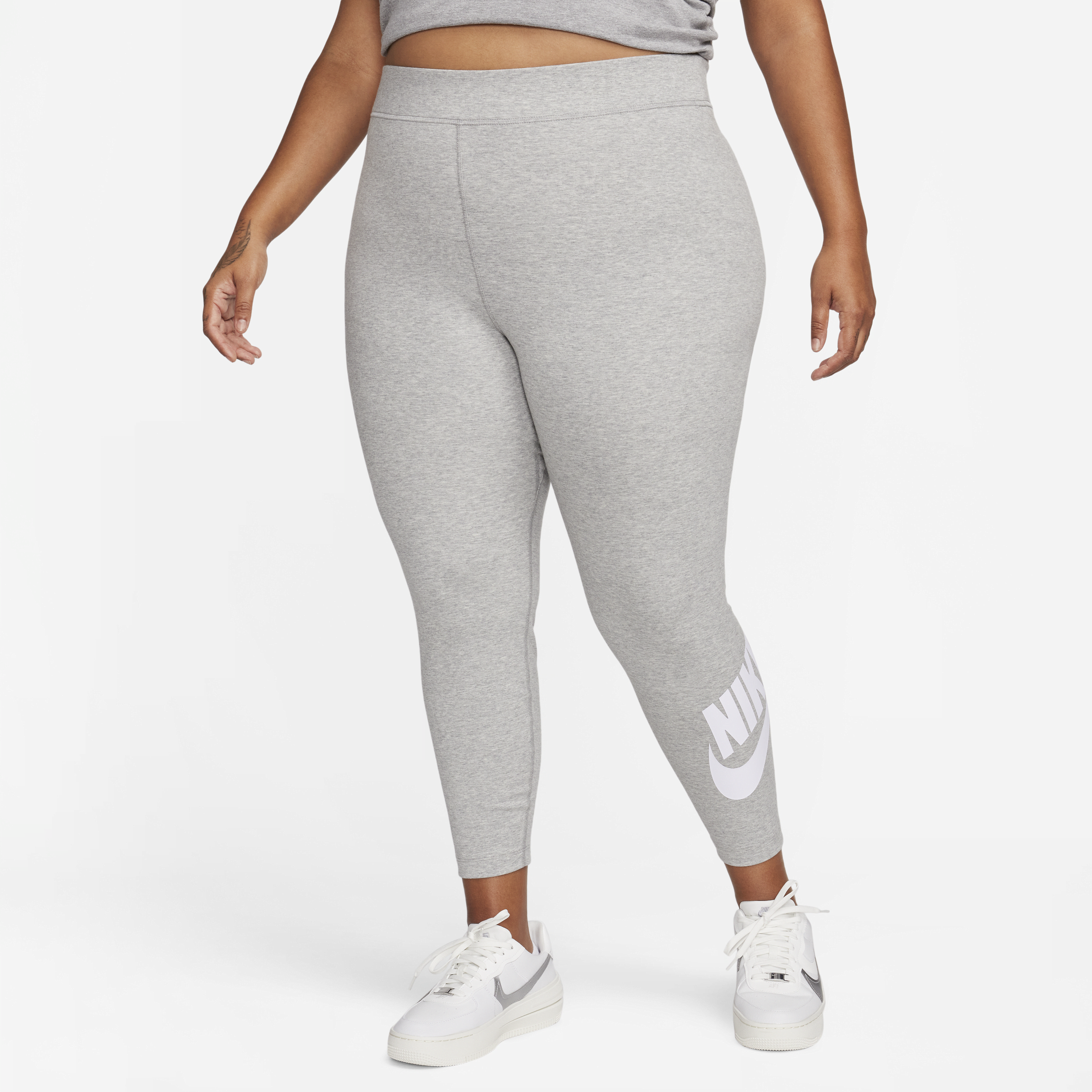 NIKE women's sportswear classics high-waisted graphic leggings (plus size)