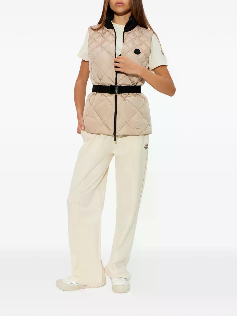 MONCLER Quilted Belted Gilet