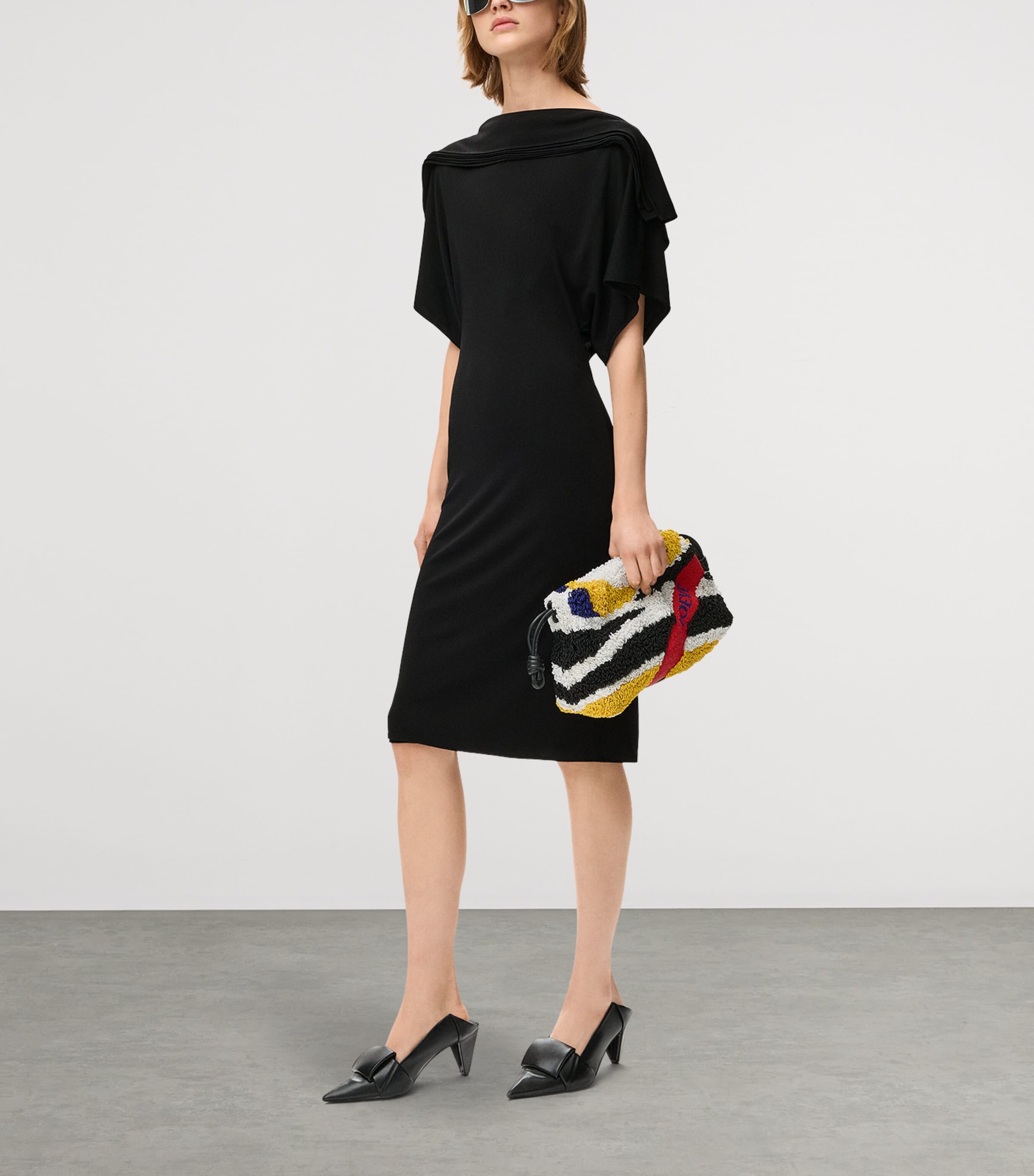 LOEWE V-Back Midi Dress