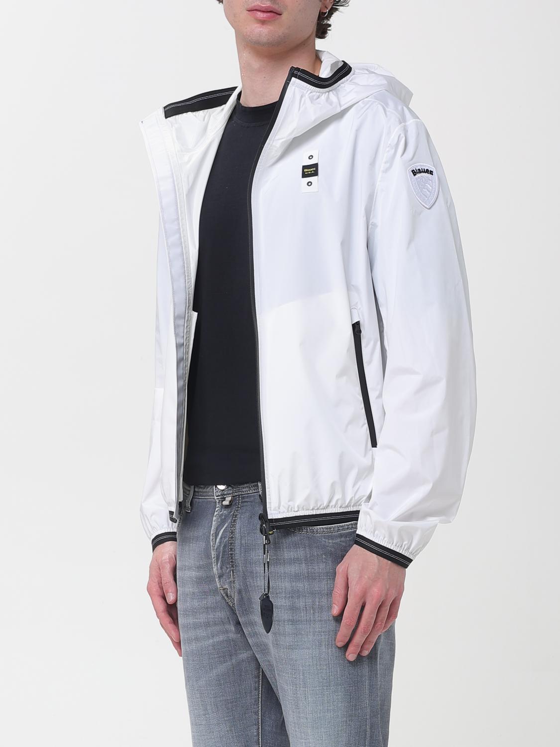 BLAUER. Blauer Hooded Polyester Windbreaker Jacket