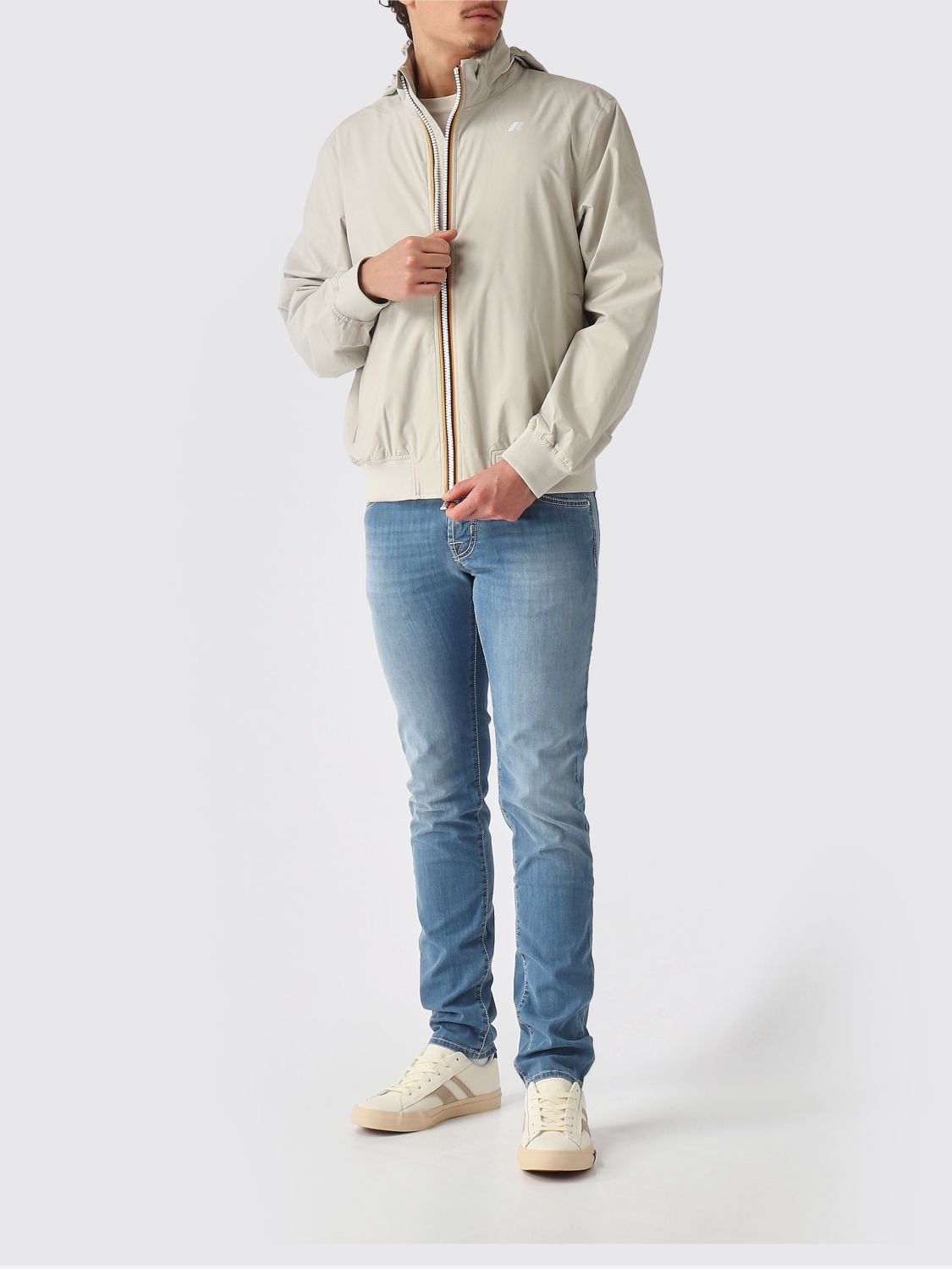 K-WAY K-Way Zip-Up Jacket