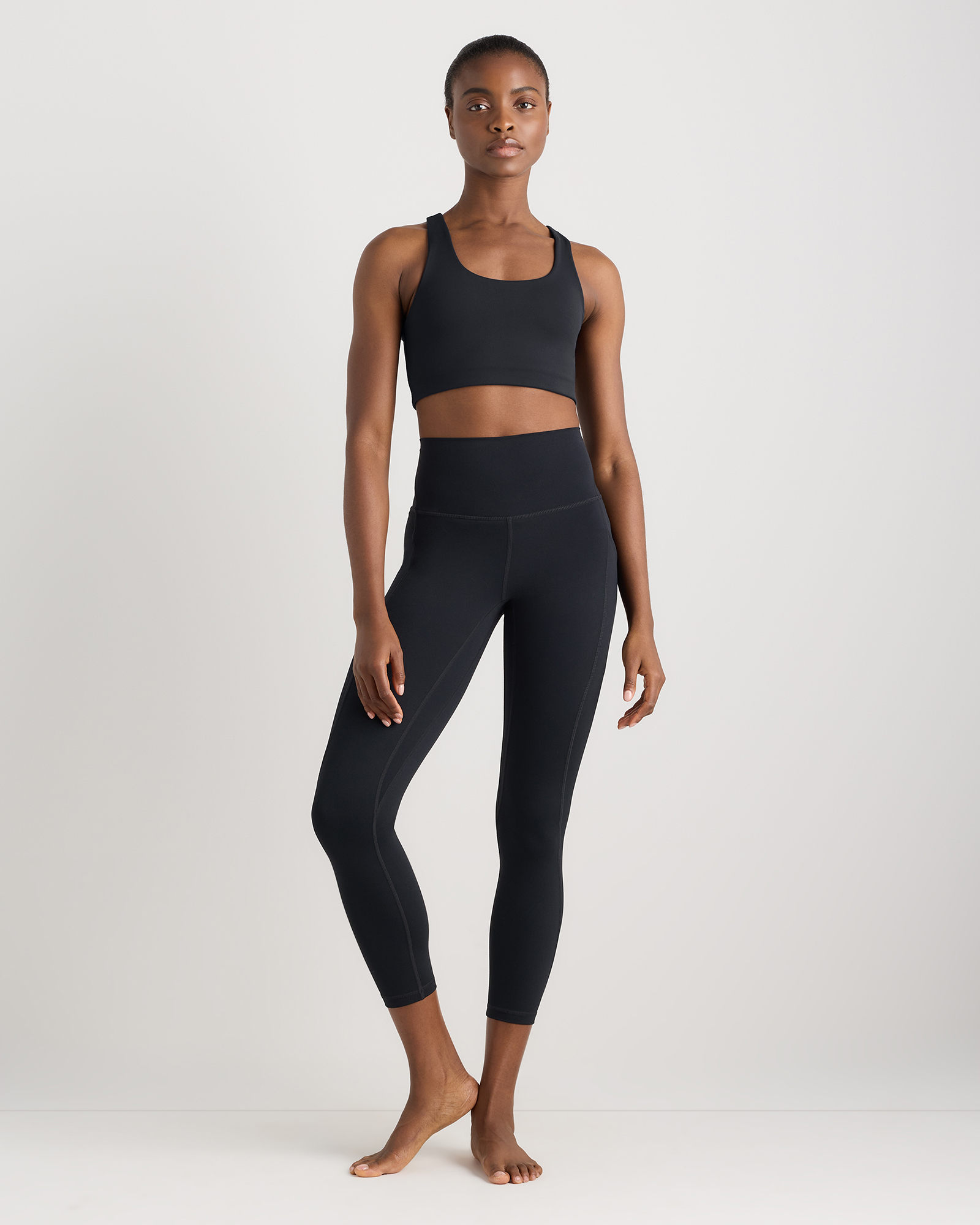 QUINCE women's ultra-form high-rise pocket legging