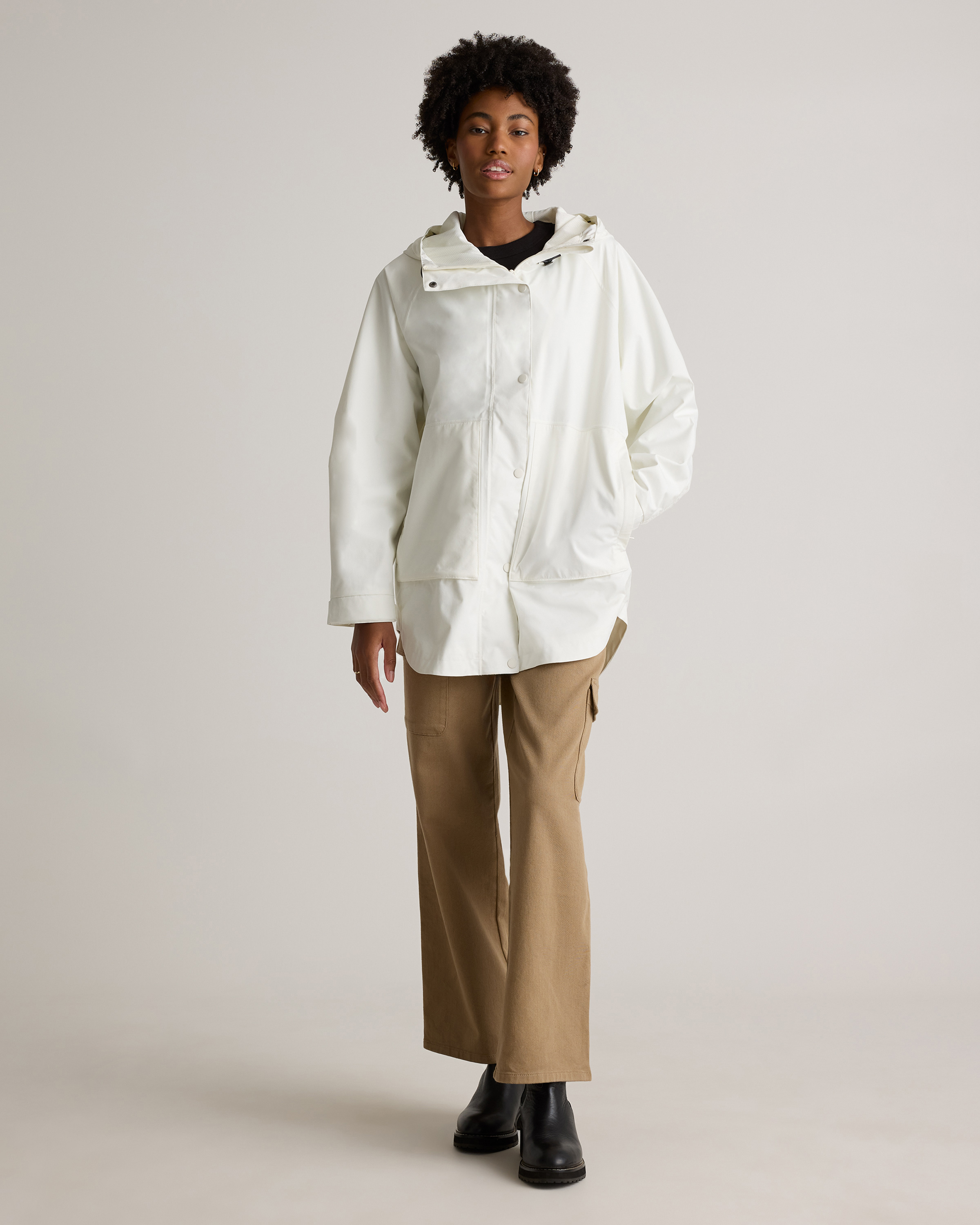 QUINCE Oversized Rain Jacket