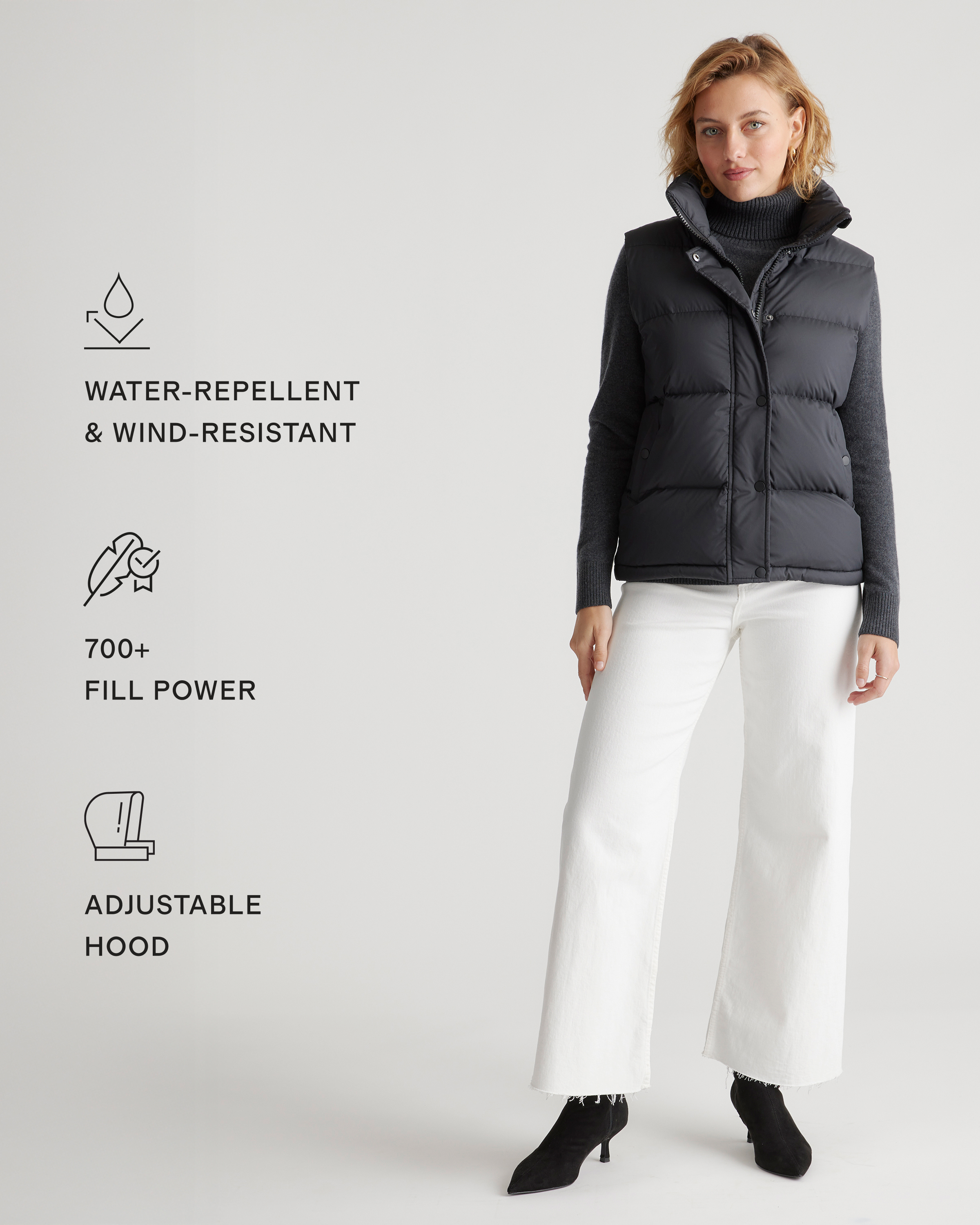 QUINCE Responsible Down Puffer Vest